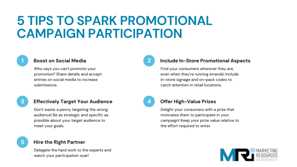 5 Tips to Spark Your Brand’s Promotional Campaign Participation